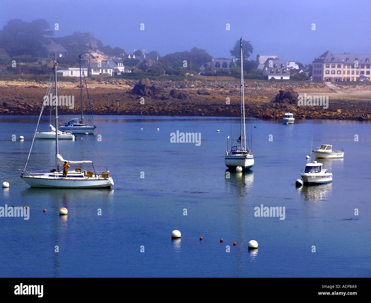 france brittany finistere armorican corniche amorique peninsula pointe ...