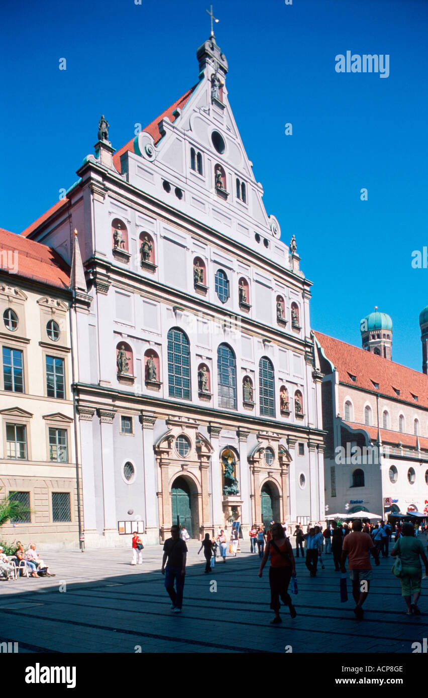Jesuit church st michael munich hi-res stock photography and images - Alamy