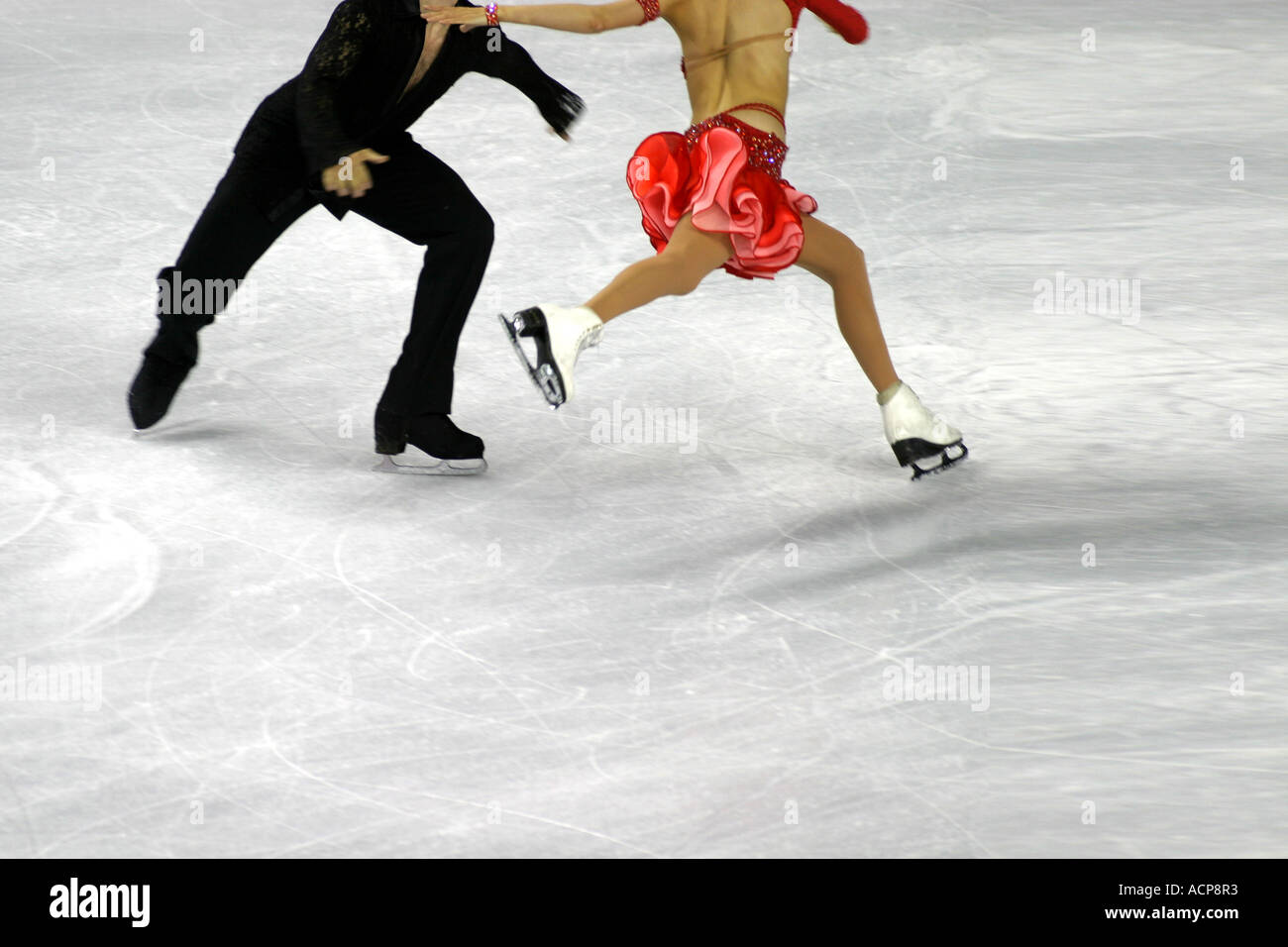 Pairs figure skating practice hi-res stock photography and images - Alamy
