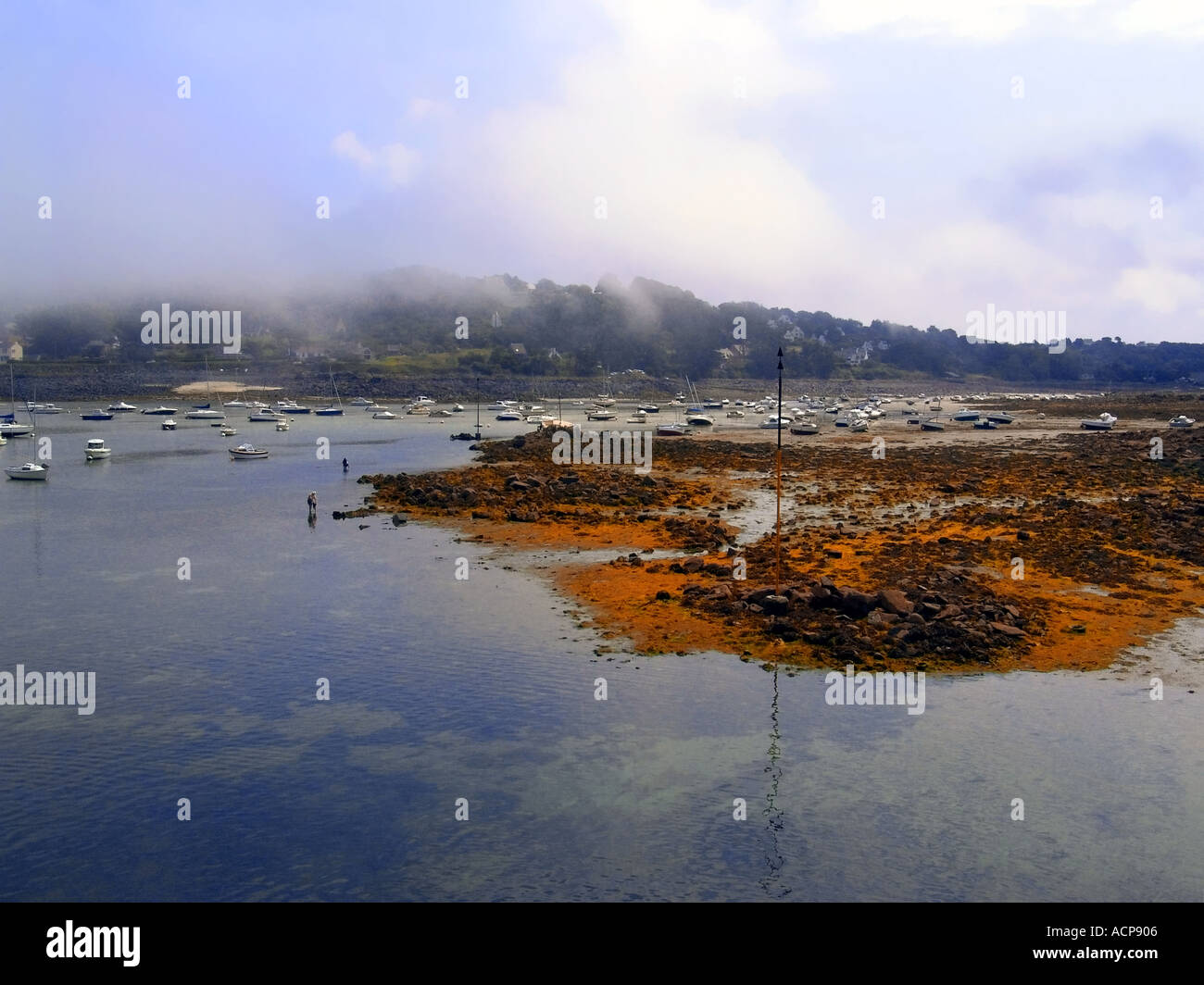 france brittany finistere armorican corniche amorique peninsula pointe ...
