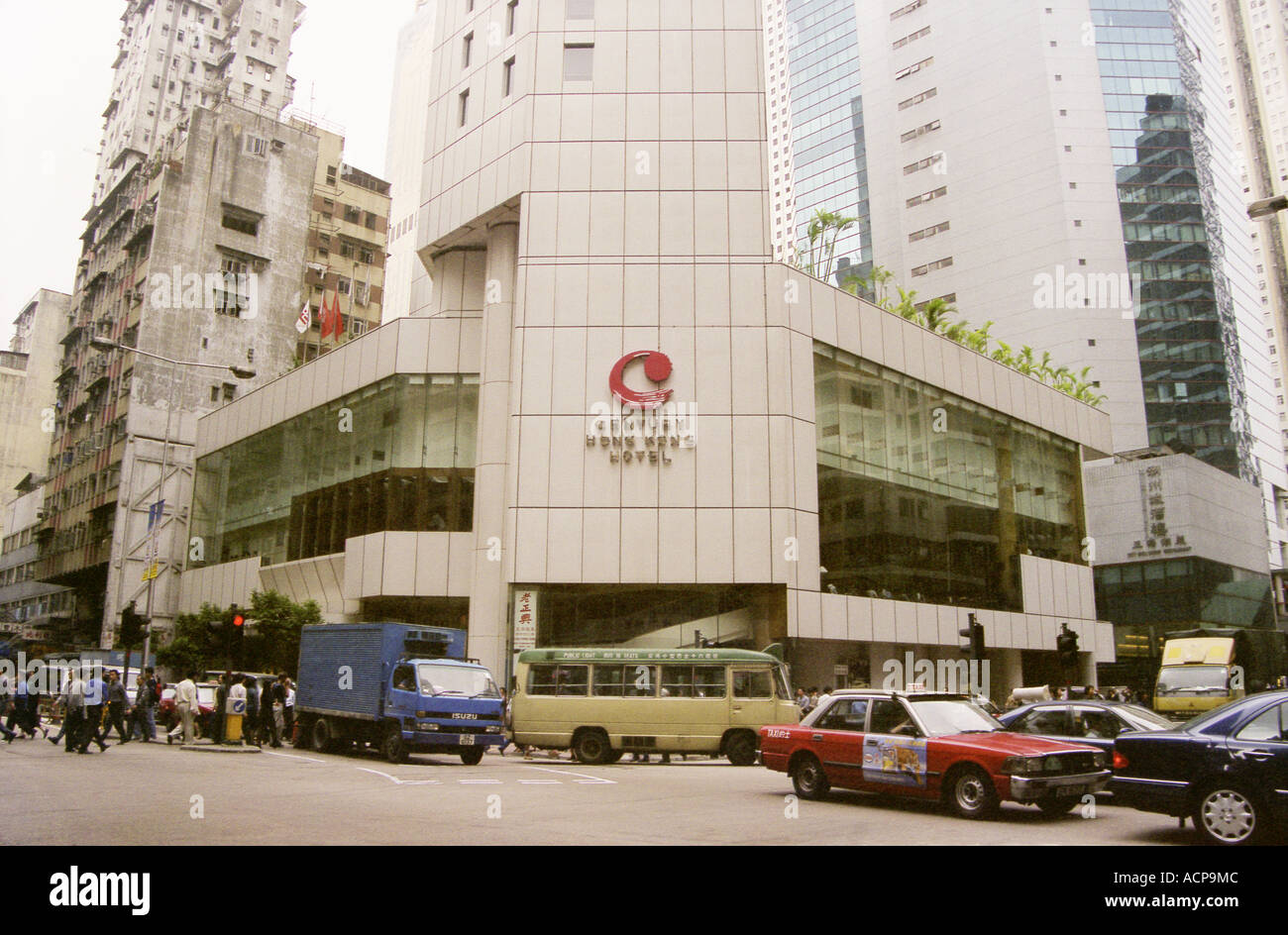 The Century Hotel between Jaffe road and Lockhart Road in Hong Kong ...