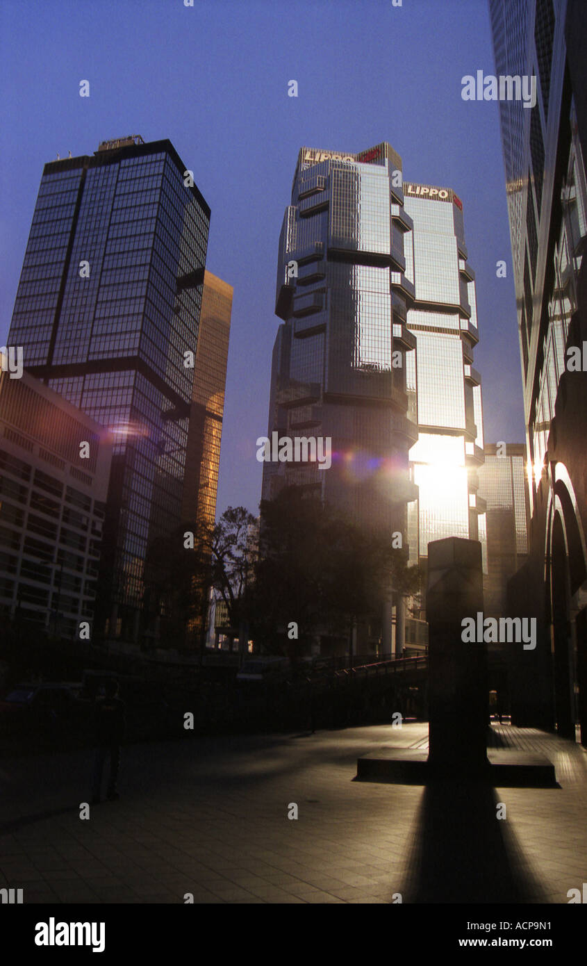 Lippo Bank building in Central district of Hong Kong Stock Photo - Alamy