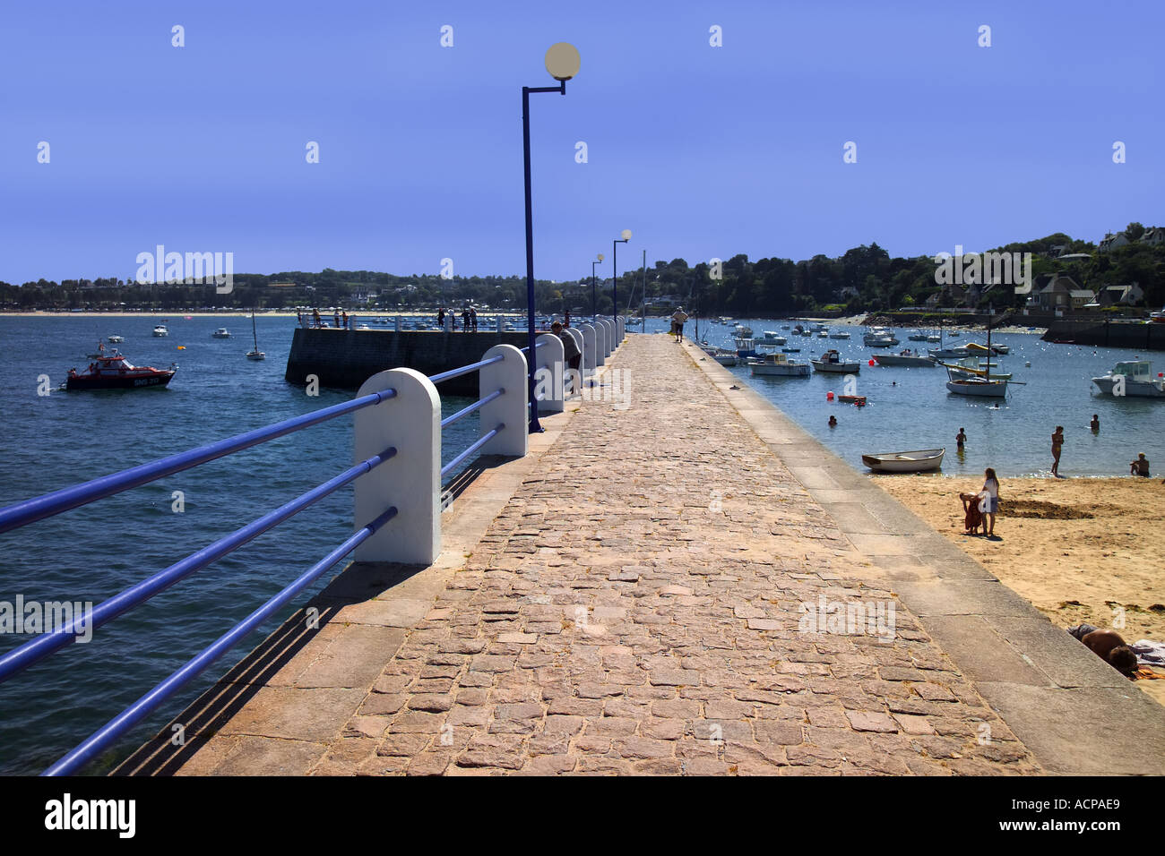france brittany finistere armorican corniche amorique peninsula presqu ...