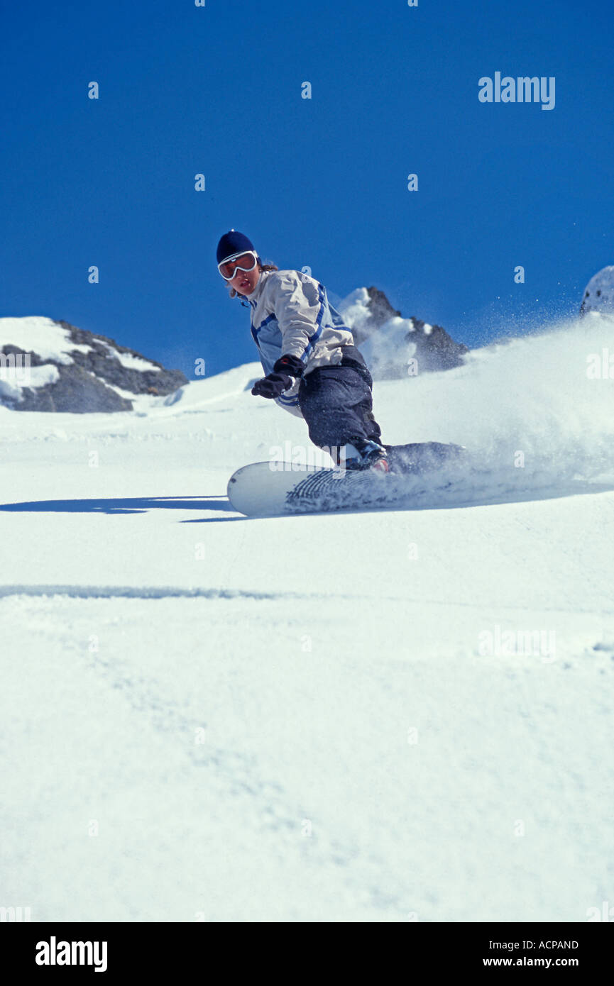 Making fresh tracks hi-res stock photography and images - Alamy