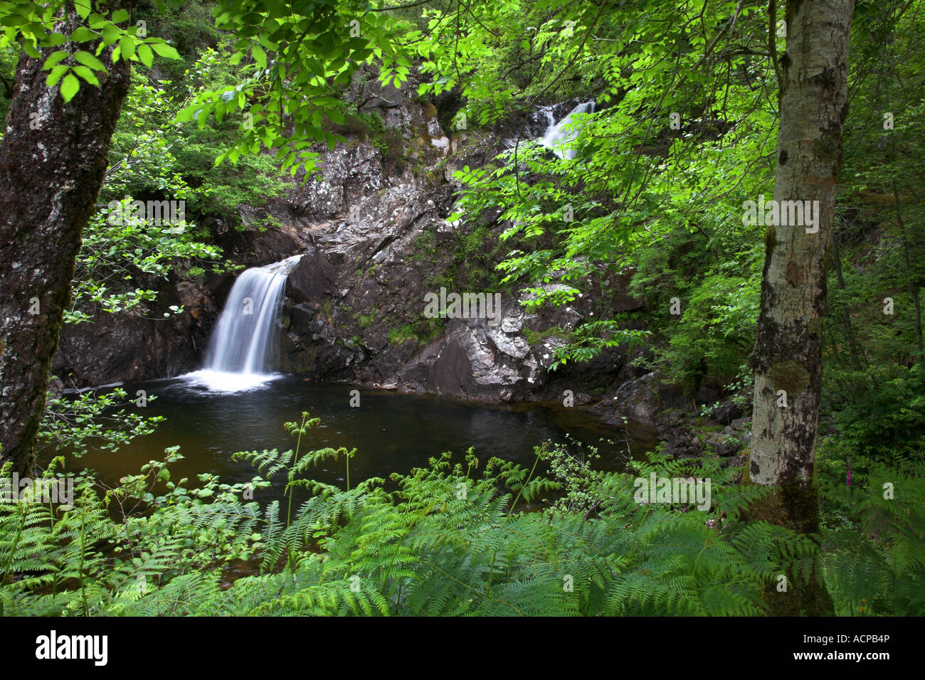 Chia Aig falls, Scotland Stock Photo - Alamy