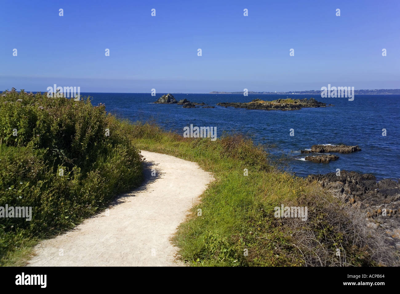 france brittany finistere armorican corniche amorique peninsula presqu ...