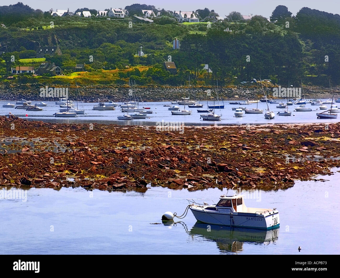 france brittany finistere armorican corniche amorique peninsula pointe ...