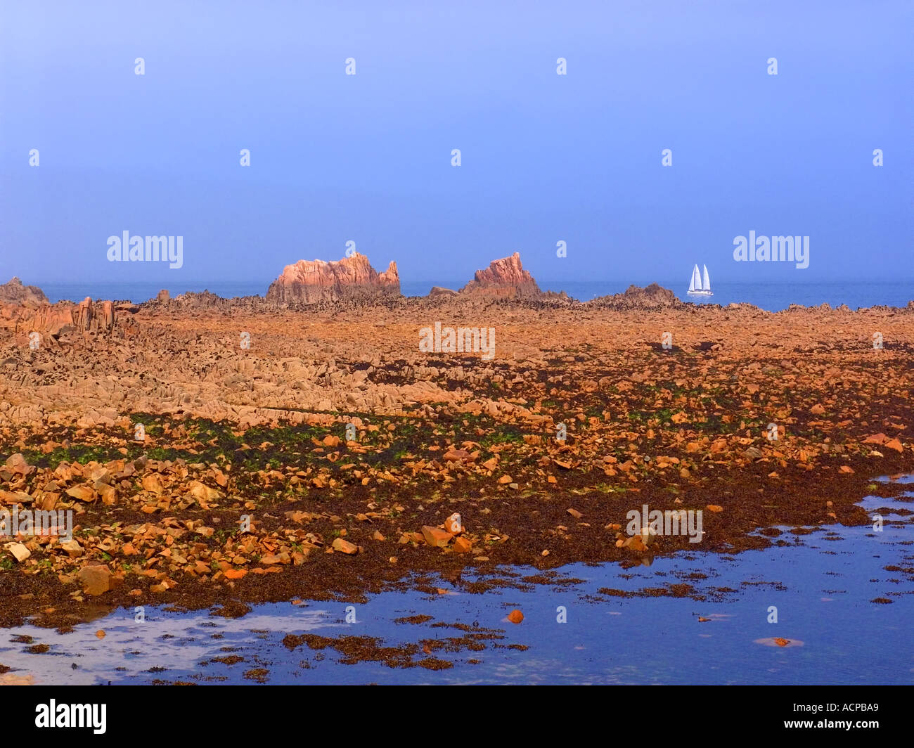 france brittany finistere armorican corniche amorique peninsula pointe ...