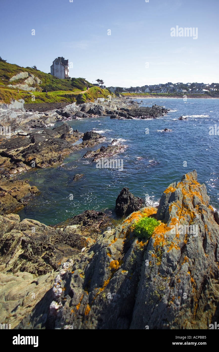 france brittany finistere armorican corniche amorique peninsula presqu ...