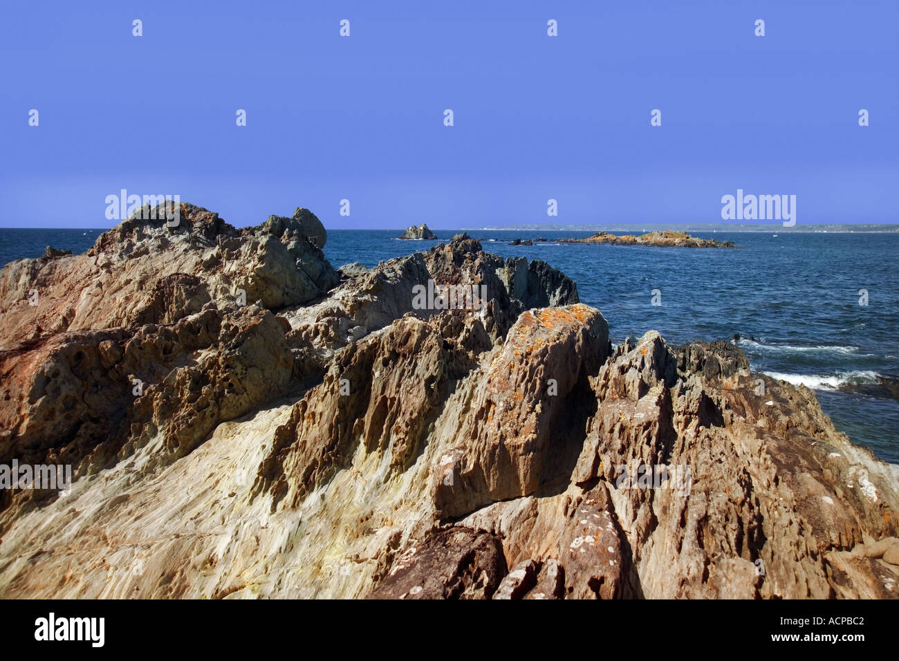 france brittany finistere armorican corniche amorique peninsula presqu ...