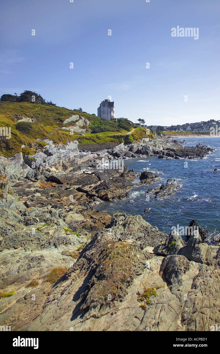 france brittany finistere armorican corniche amorique peninsula presqu ...
