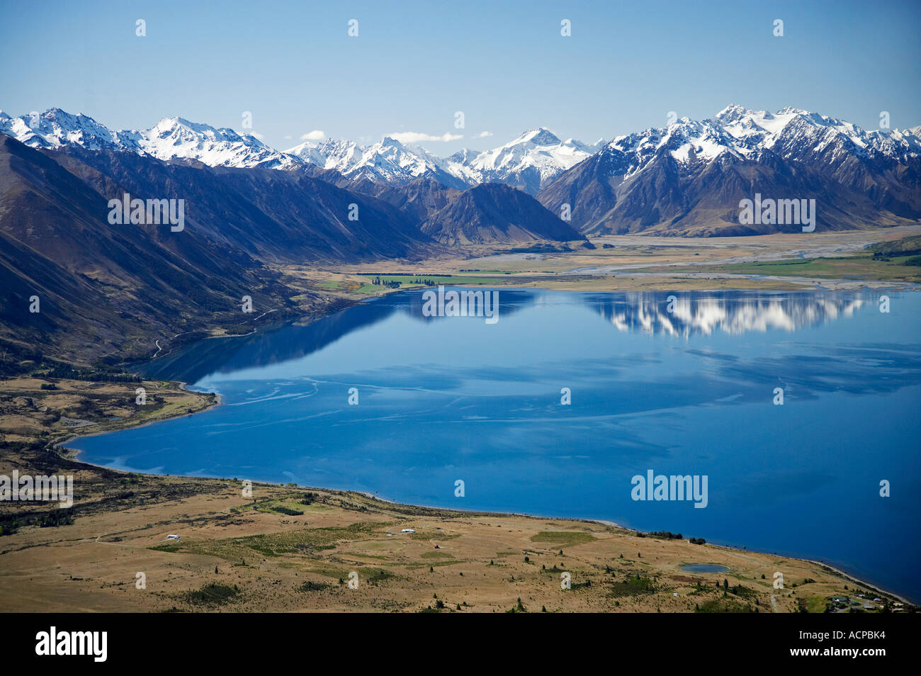 Ben ohau range with snow hi-res stock photography and images - Alamy