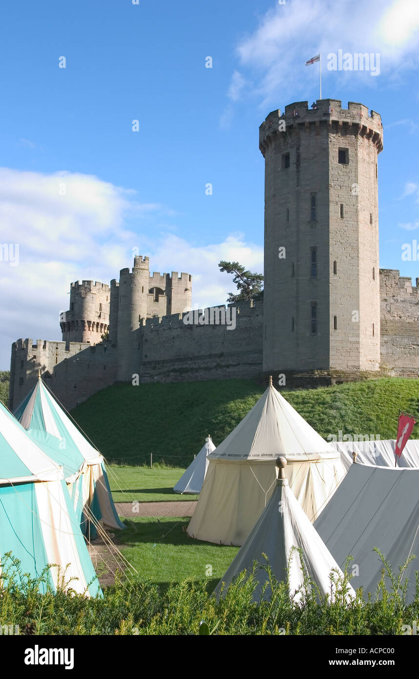 Warwick castle history hi-res stock photography and images - Alamy