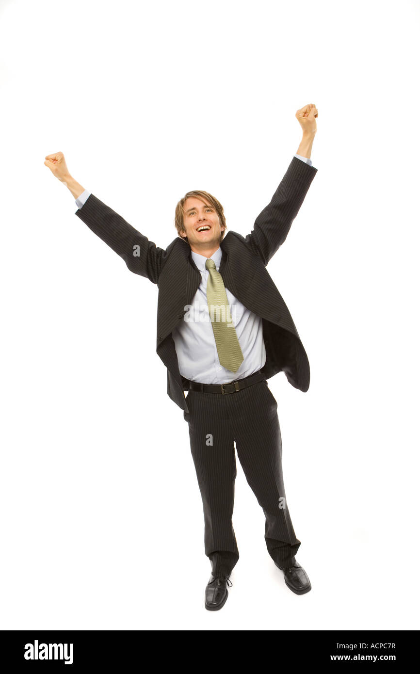 Arm raises Cut Out Stock Images & Pictures - Alamy