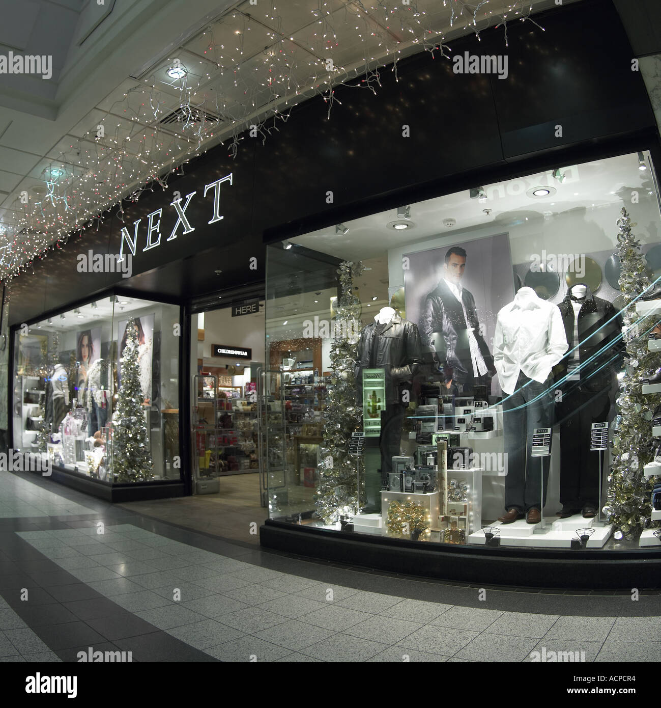 Next shop in Manchester England Stock Photo - Alamy