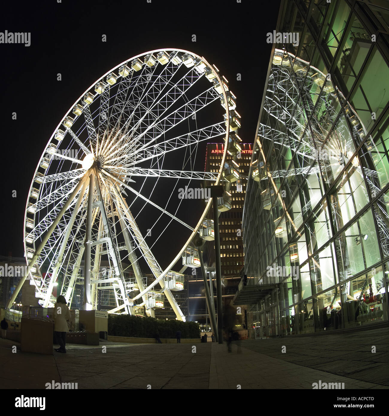 Big Wheel Manchester England Stock Photo - Alamy