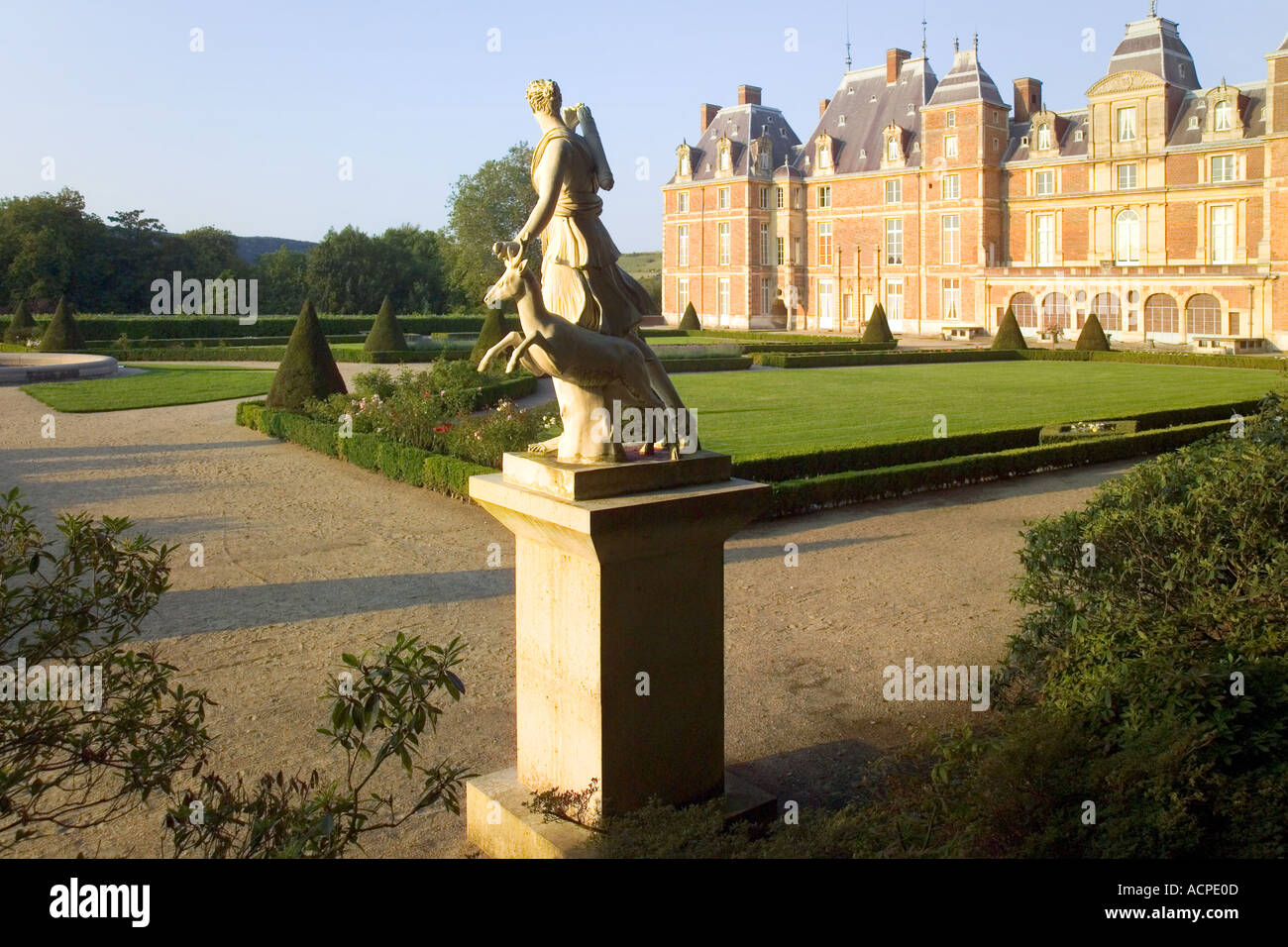 france normandy seine maritime eu chateau Stock Photo - Alamy