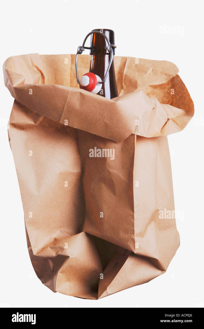 Beer bottles in bag hi-res stock photography and images - Alamy