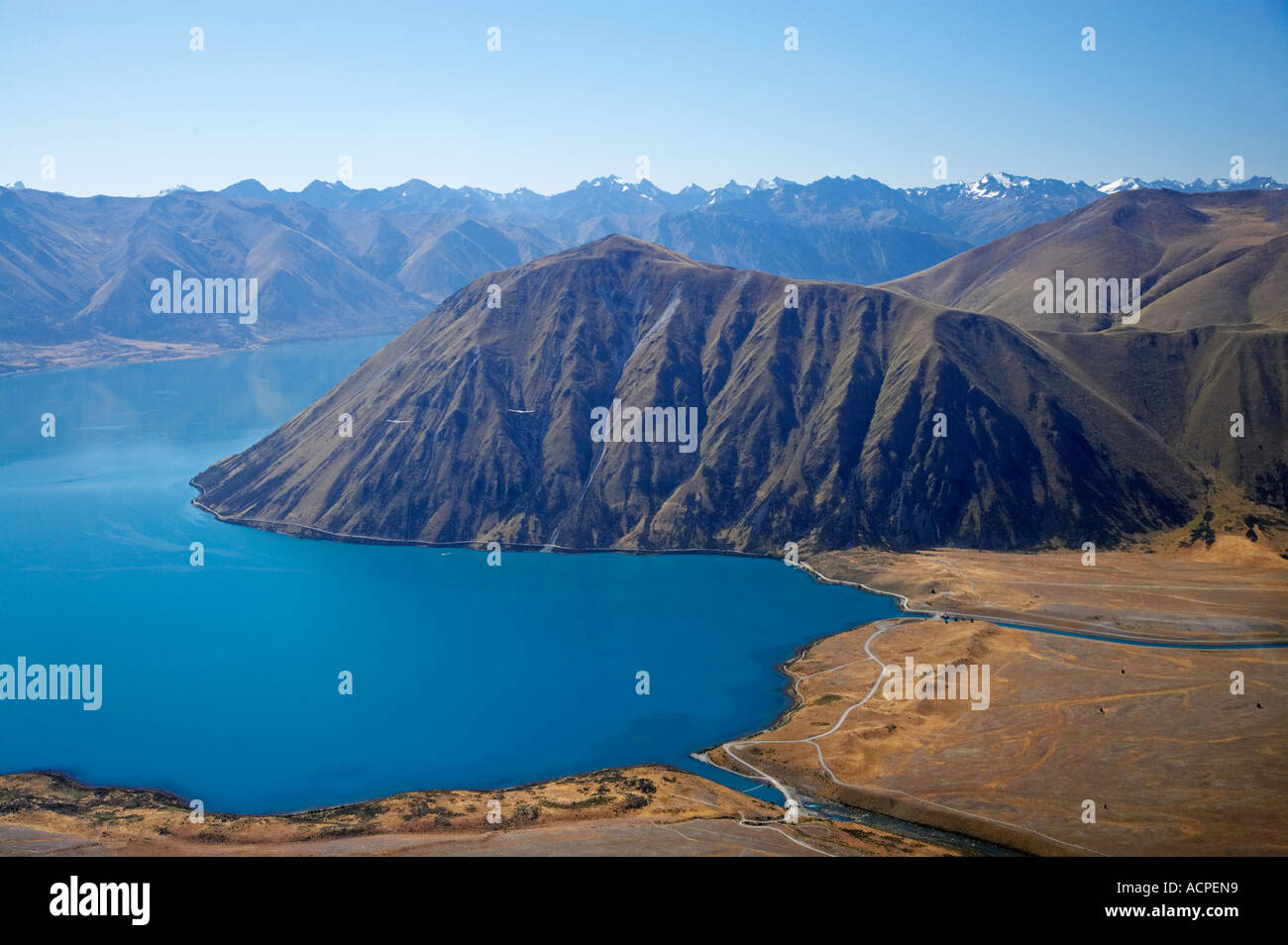 Lake Ohau And Ben Oahu Mackenzie Country South Canterbury South Island