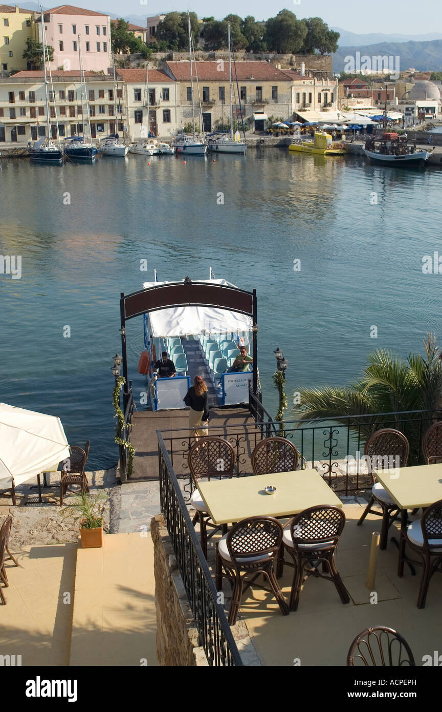 Passenger Ferry Chania Stock Photo - Alamy