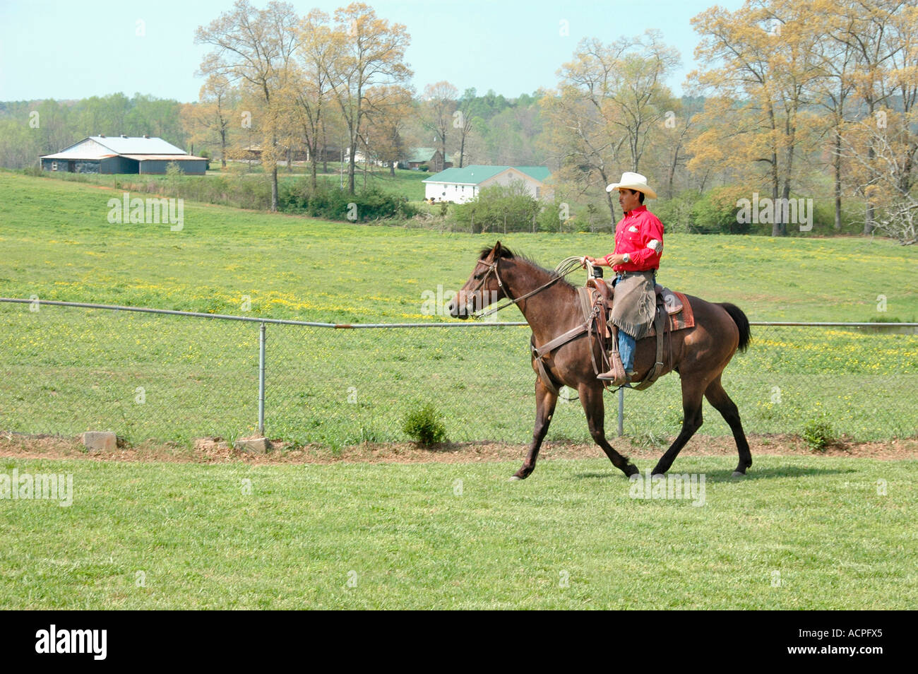 Kids pony ride cowboys hi-res stock photography and images - Alamy