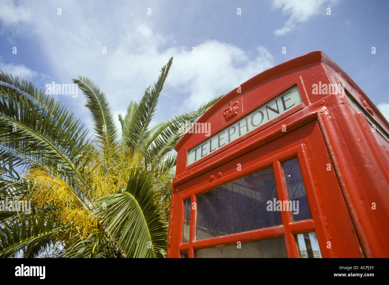 Bermuda St. George UK English traditional style British red phone ...