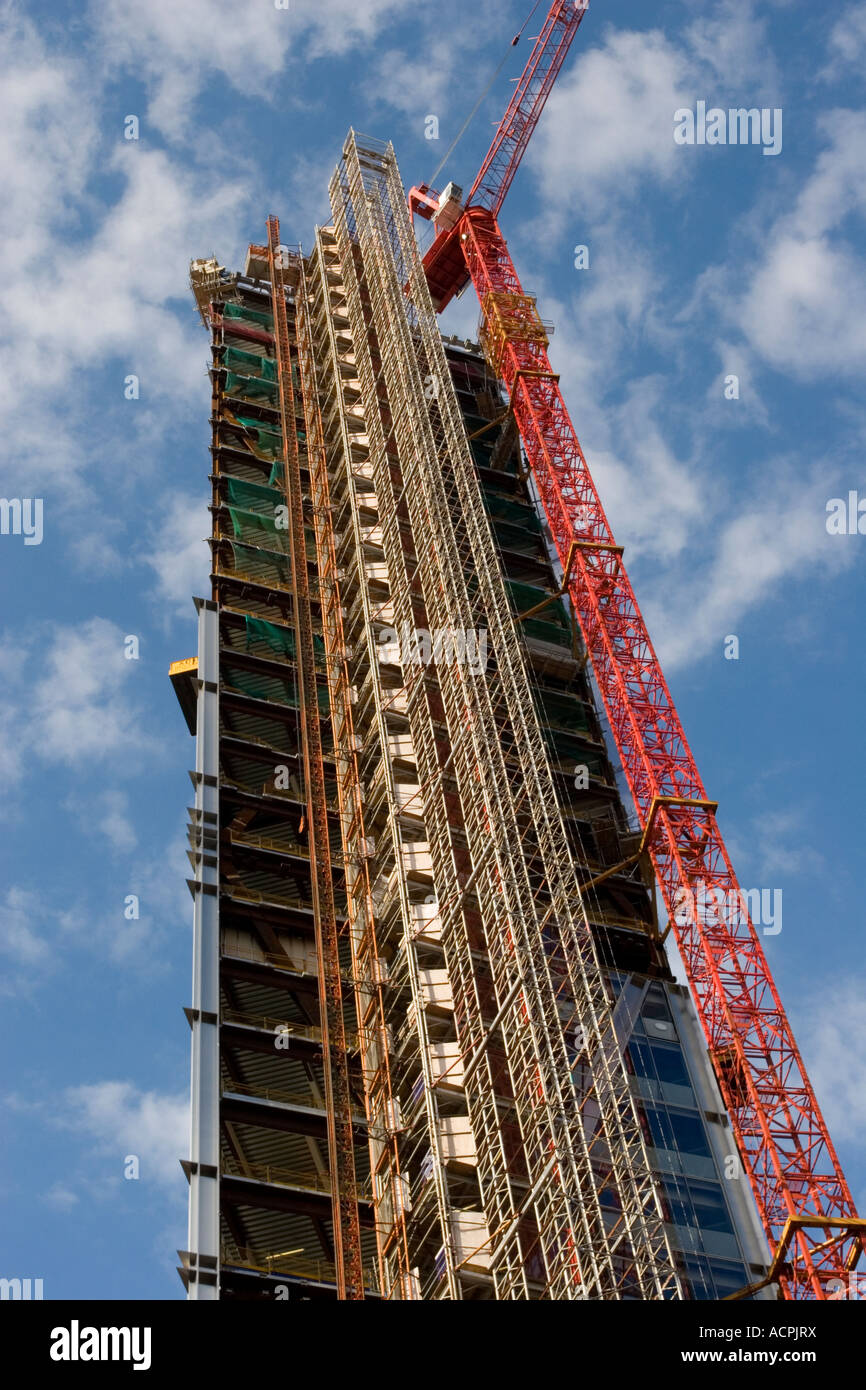 Broadgate Tower construction - 201 Bishopsgate - City of London Stock ...
