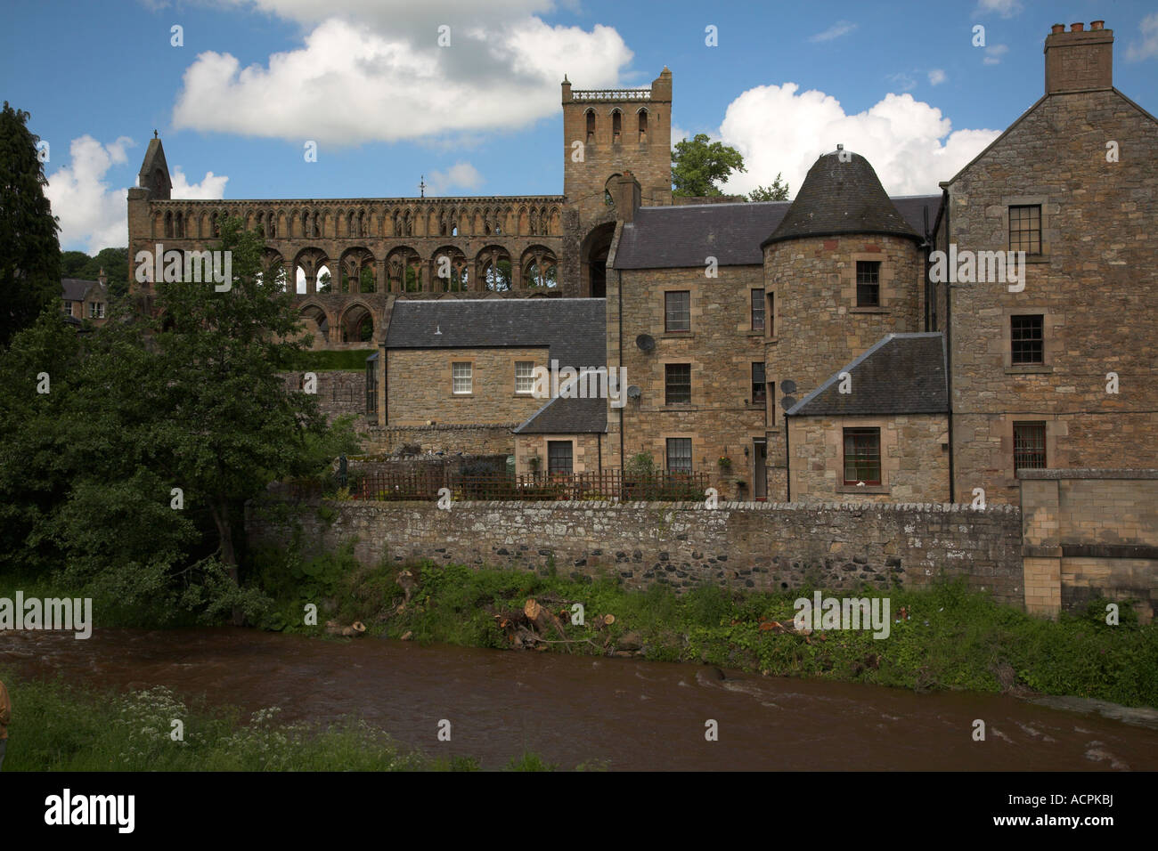 Jedburgh Abbey Scottish Borders Stock Photo - Alamy