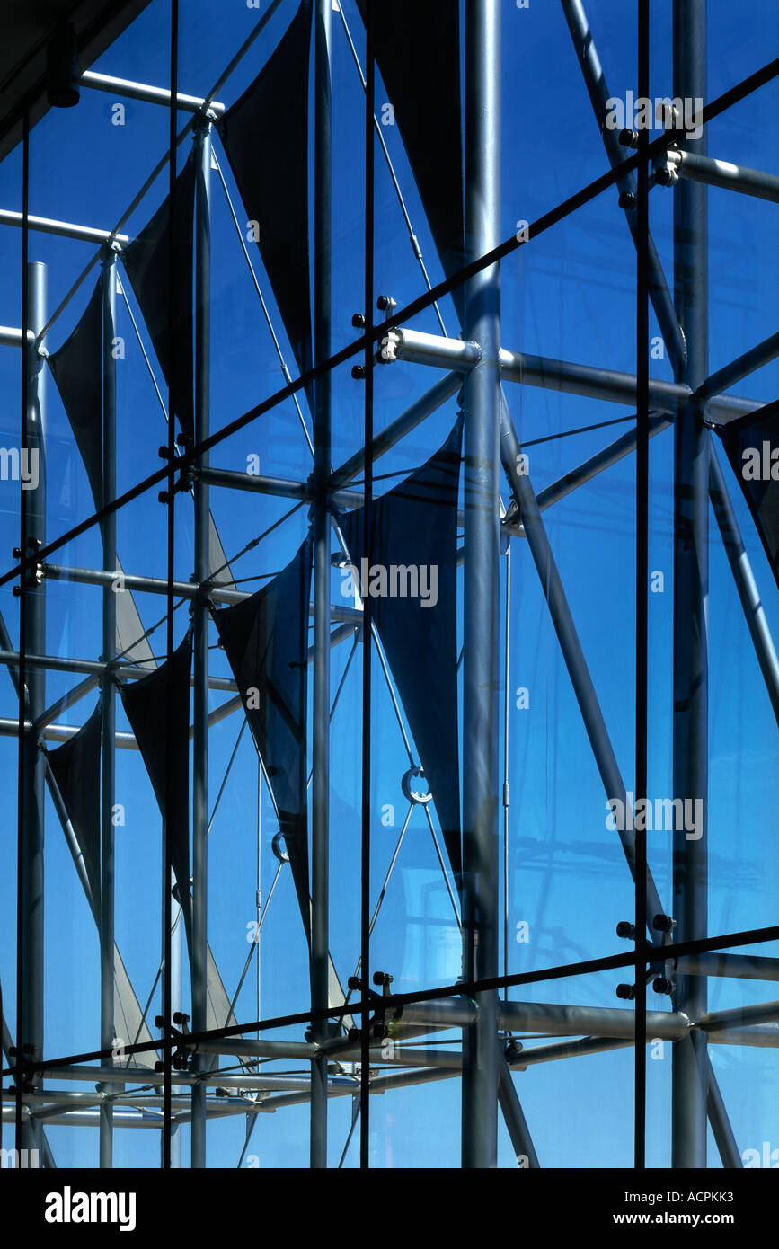 Window detail at Techniquest Museum Stock Photo - Alamy