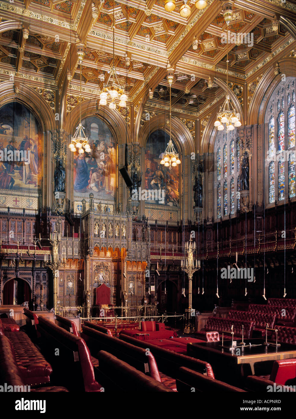 Lords chamber westminster hi-res stock photography and images - Alamy