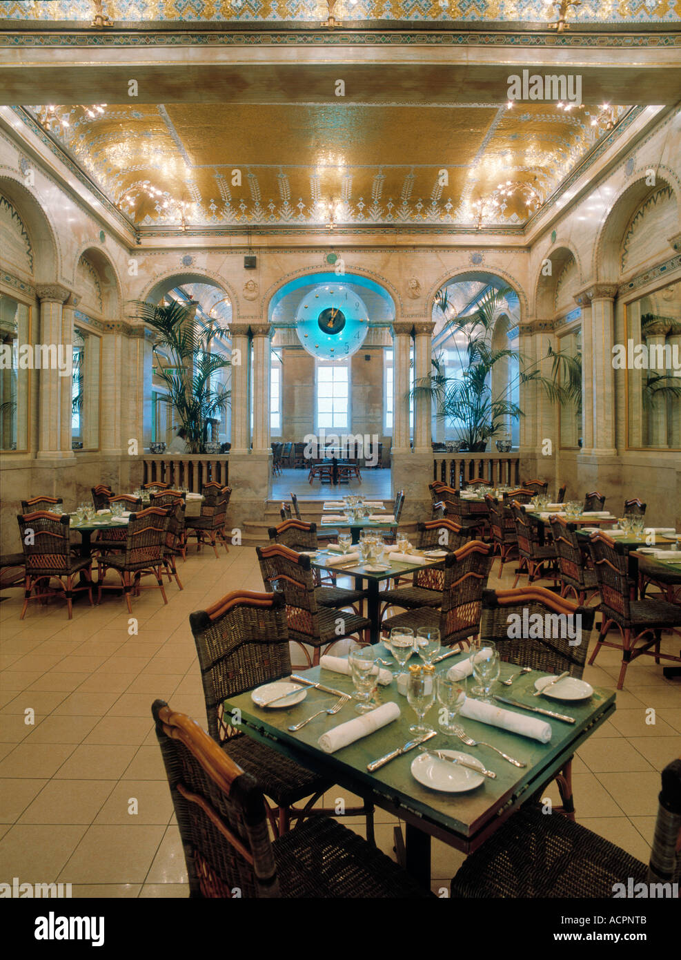 Interior of the Criterion Restaurant Piccadilly Stock Photo - Alamy