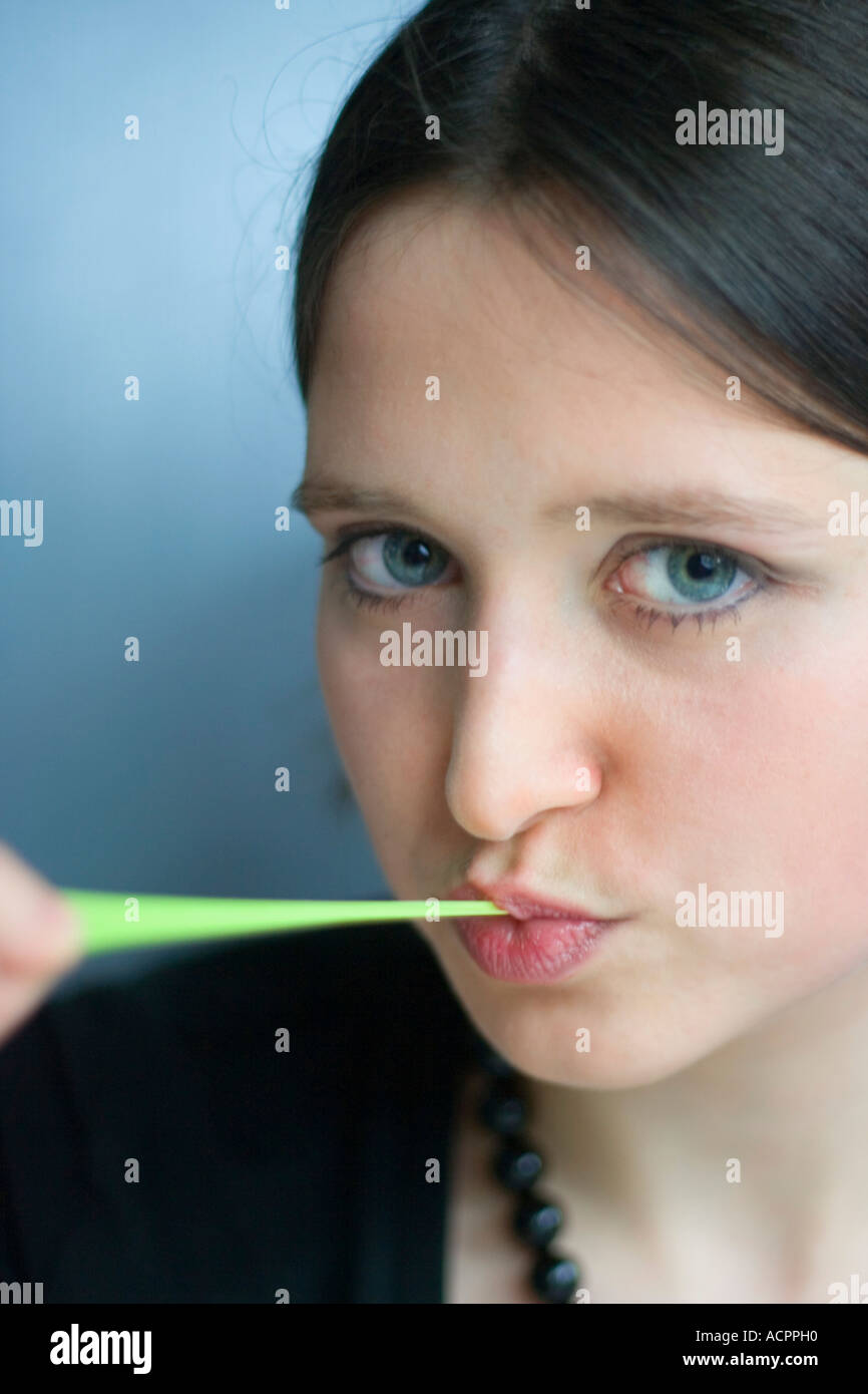 Stretching bubble gum hi-res stock photography and images - Alamy