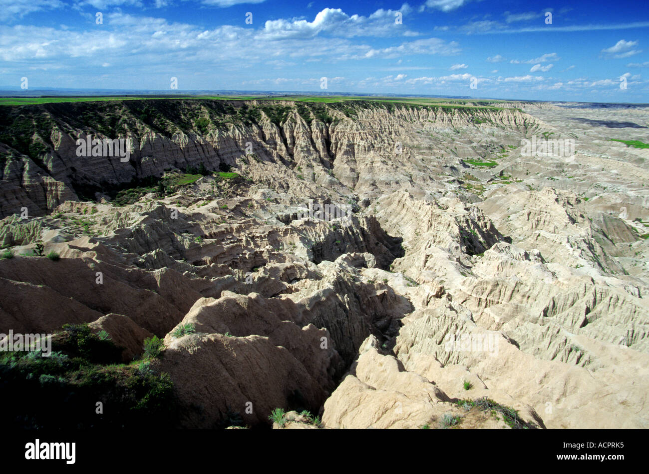National Park of Badlands - South Dakota - USA Stock Photo - Alamy