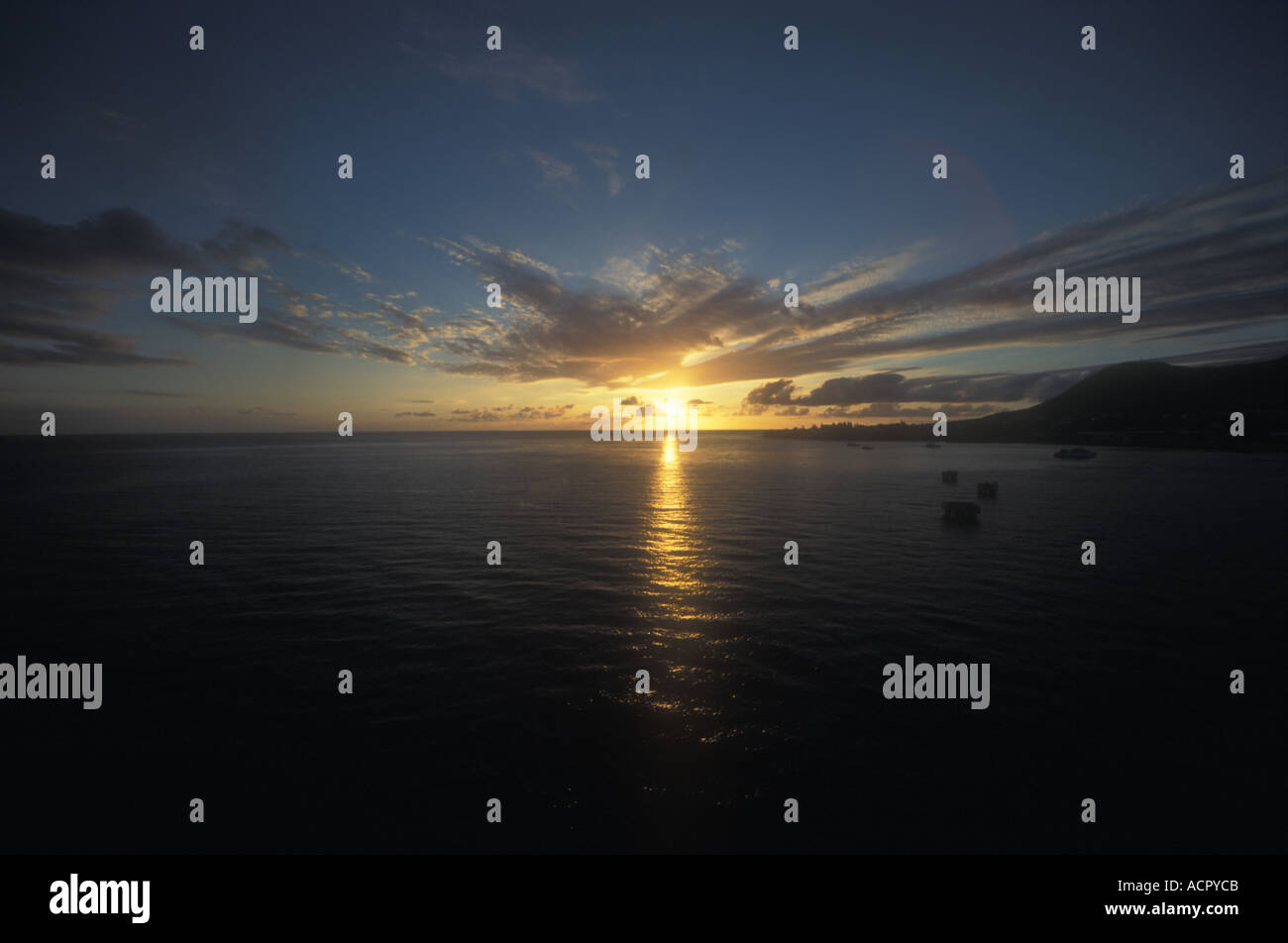 Caribbean night clouds hi-res stock photography and images - Alamy