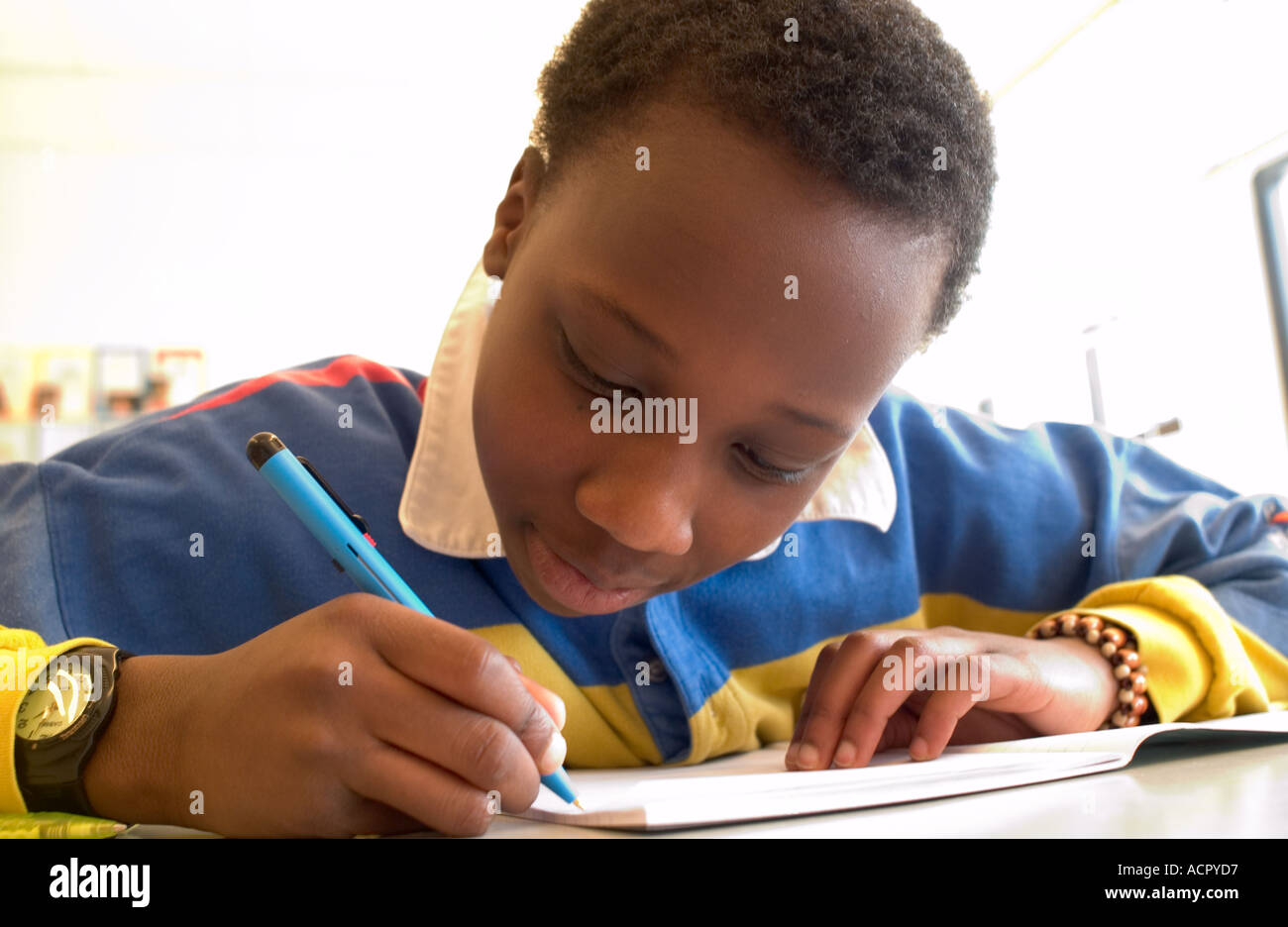 Ethnic student in elementary school Stock Photo - Alamy