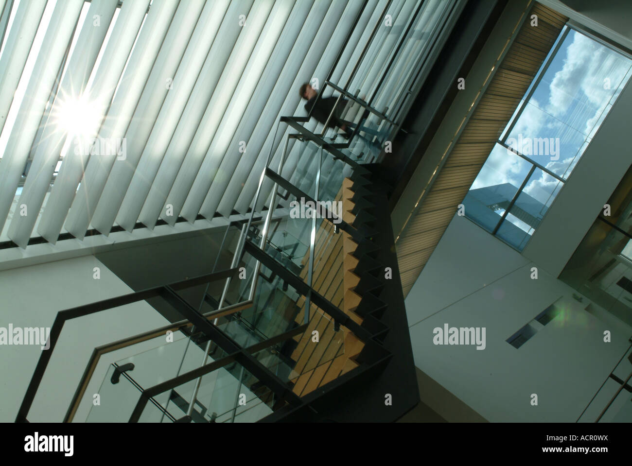 stairs in office Stock Photo - Alamy