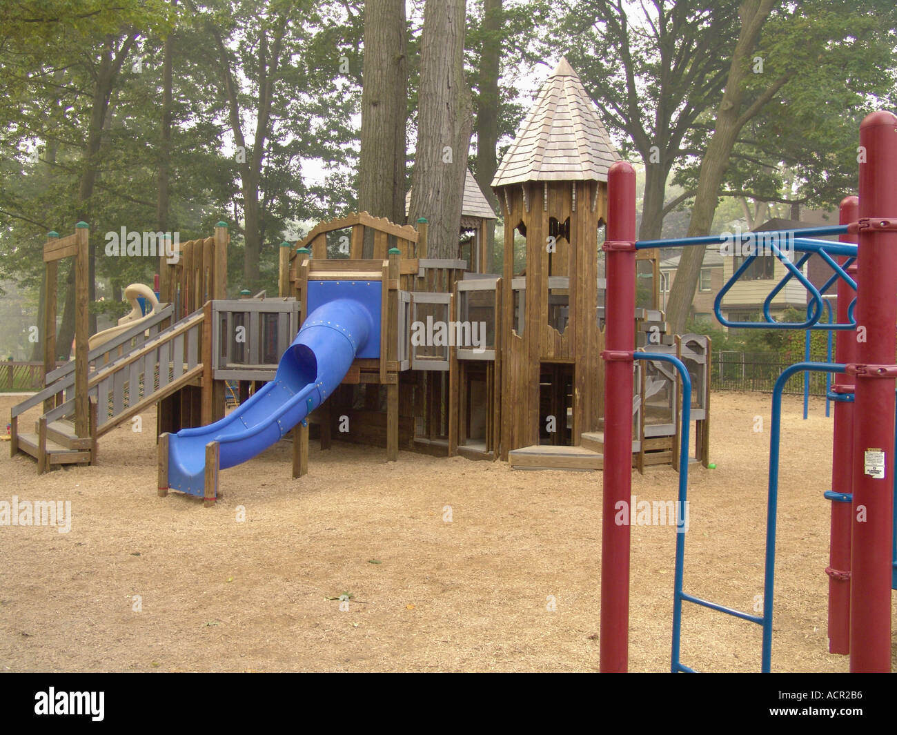 new style children s activity area in a park Toronto canada Stock Photo ...