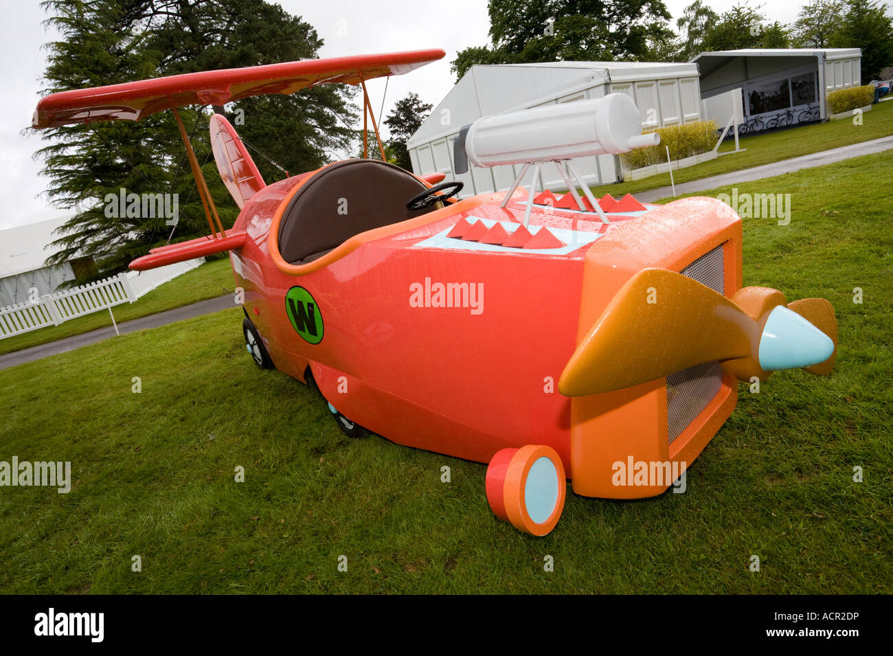 The Crimson Haybailer from Wacky Racers at Goodwood Festival of Speed ...