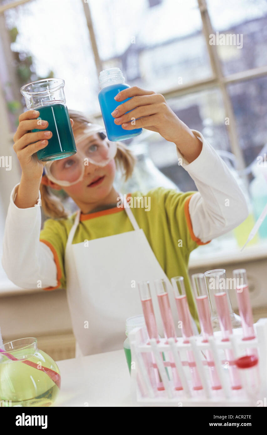 Focused girl in protective hi-res stock photography and images - Alamy