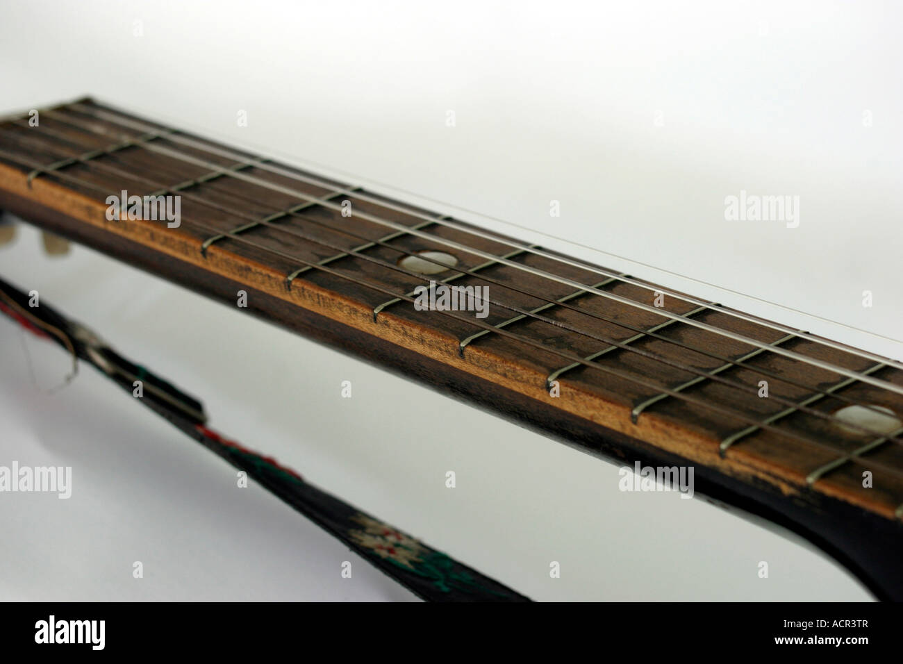 Guitar. Six string acoustic guitar Stock Photo - Alamy