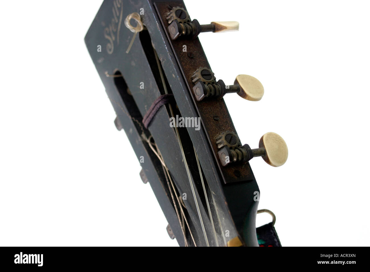 Guitar. Six string acoustic guitar Stock Photo - Alamy