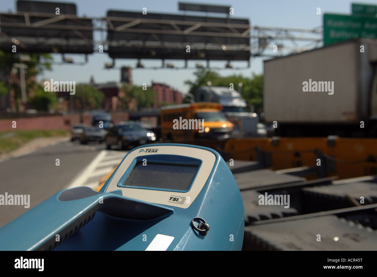 Bqe expressway brooklyn queens expressway highway hi-res stock ...