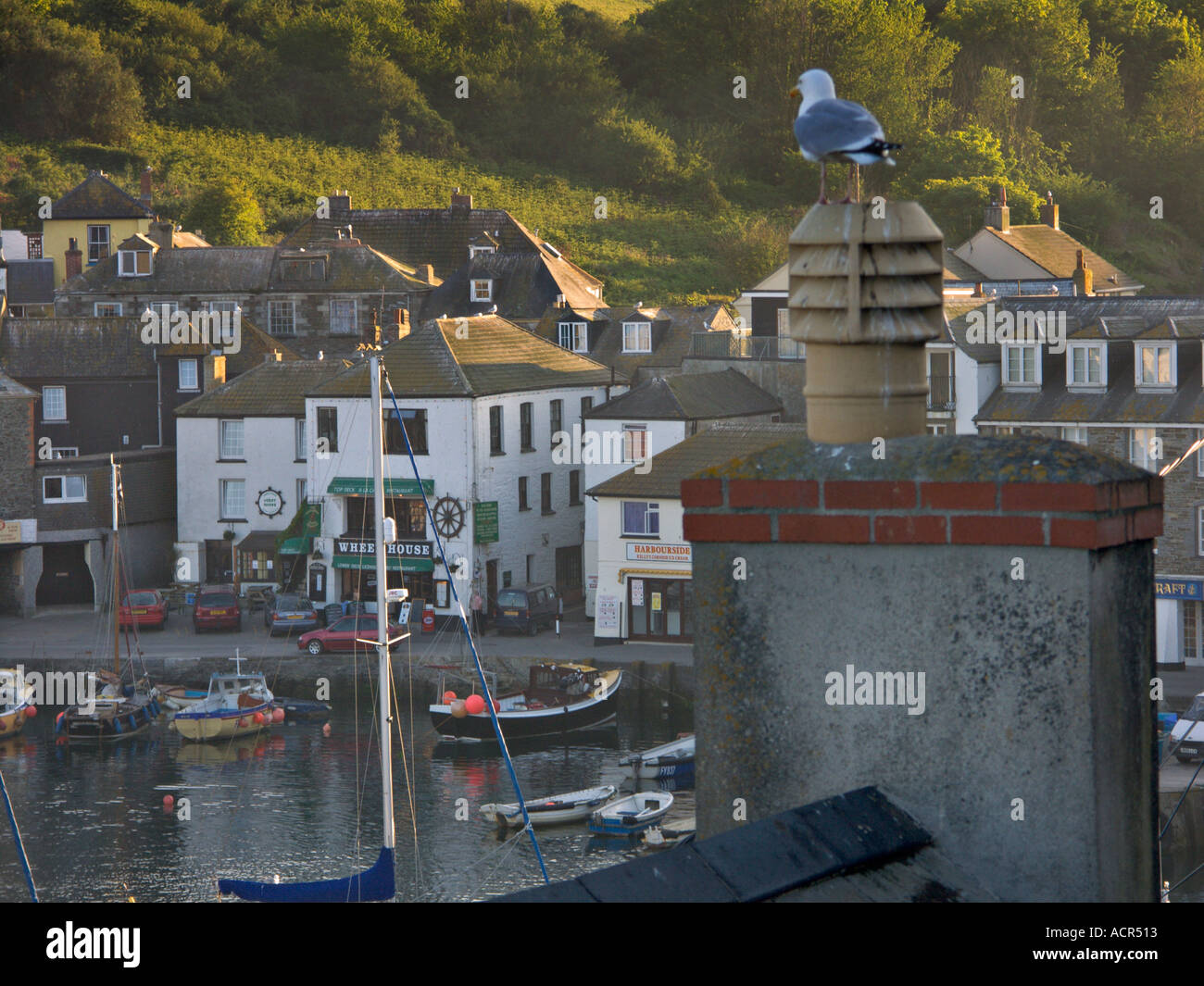 Mevagissey in Cornwall Stock Photo - Alamy