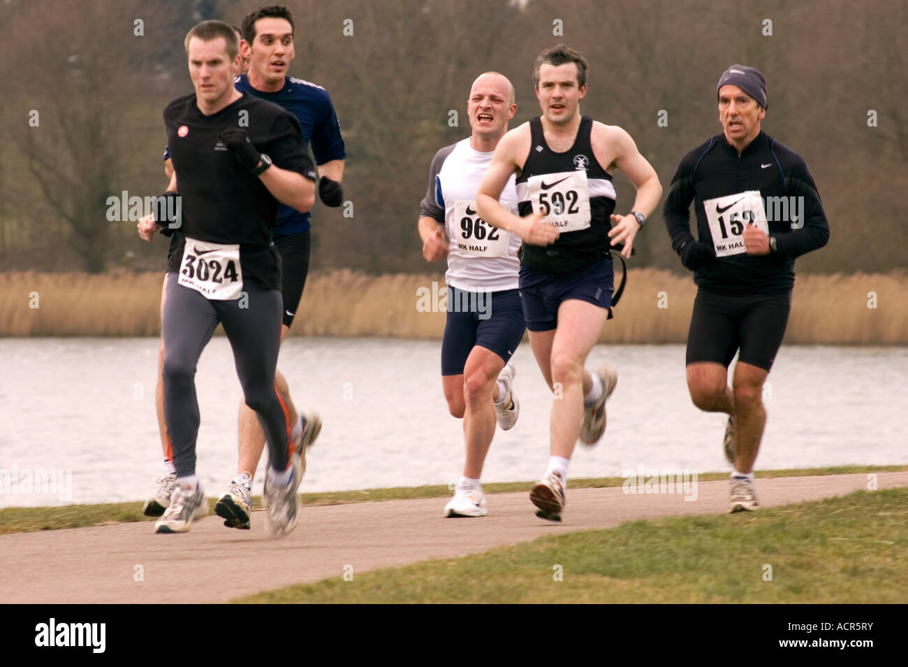 PICTURE CREDIT DOUG BLANE running the Nike Milton Keynes half marathon ...