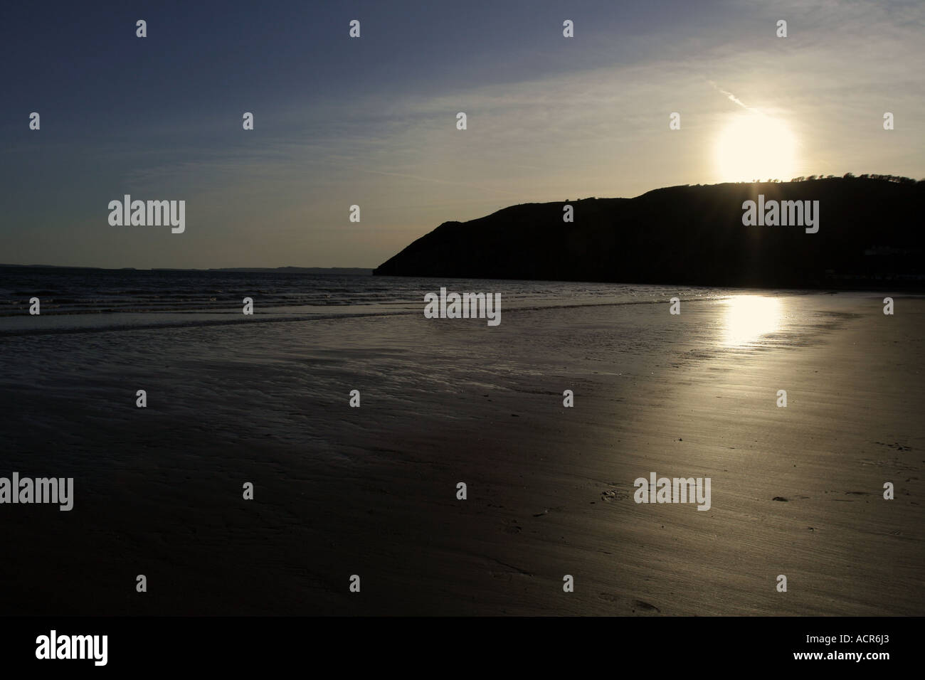 Pendine beach carmarthen wales uk hi-res stock photography and images ...