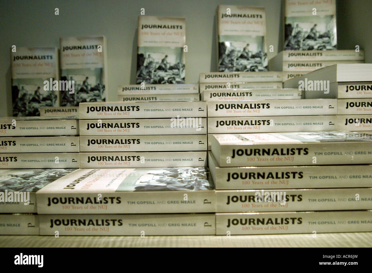 Launch of the book 'Journalists' Stock Photo - Alamy