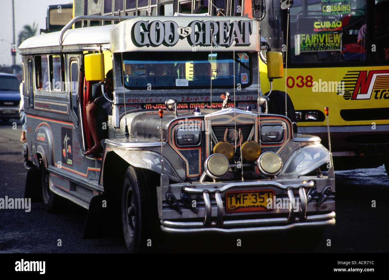 Jeepney Manila Philippines 1 Stock Photo - Alamy