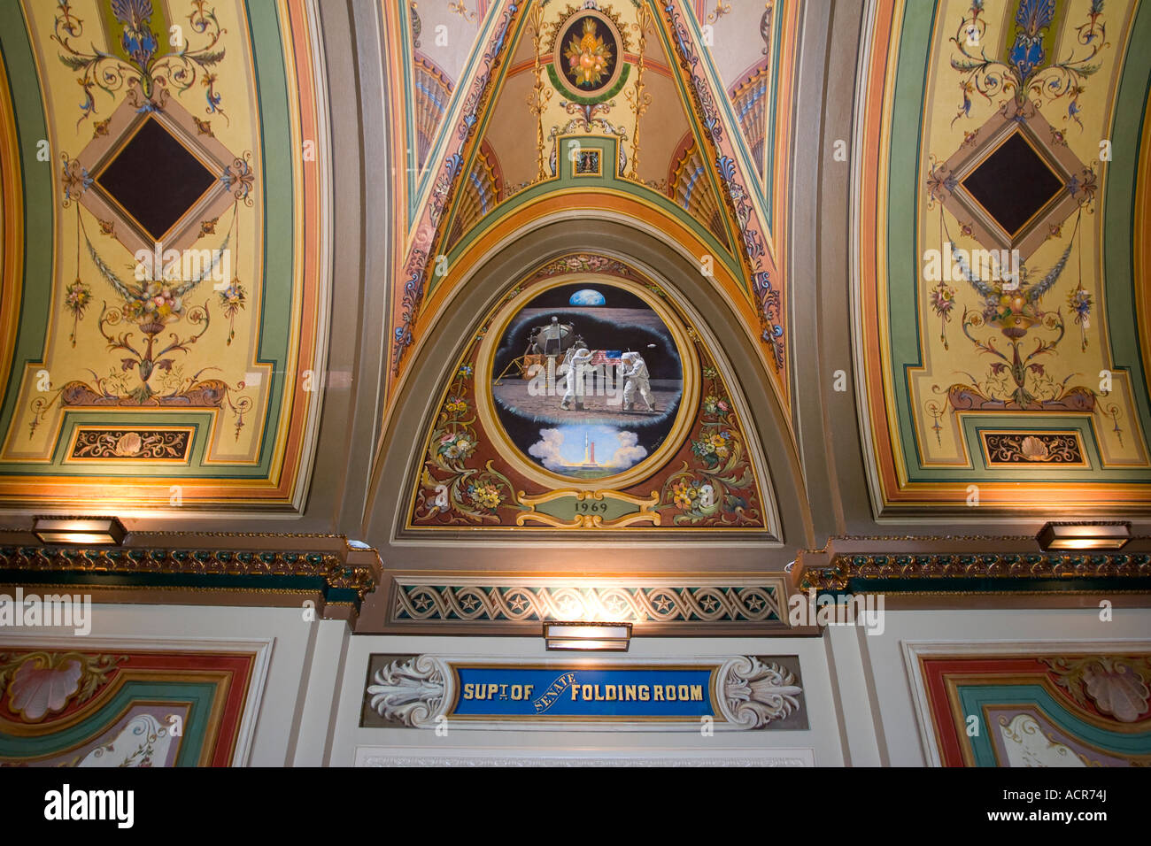 Brumidi corridor hi-res stock photography and images - Alamy