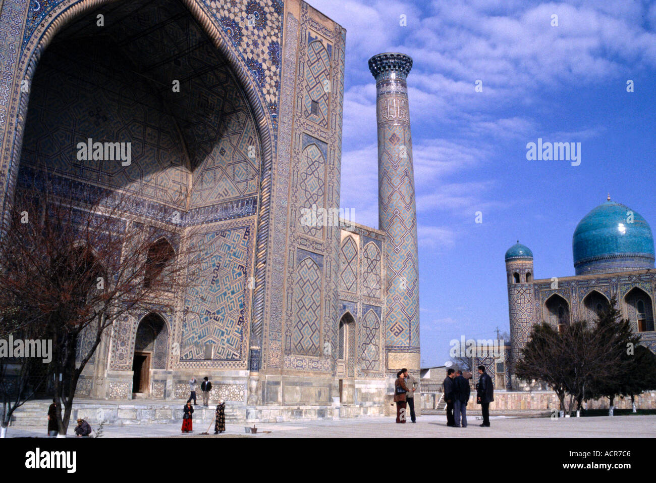 Registan square Samarkand Stock Photo - Alamy