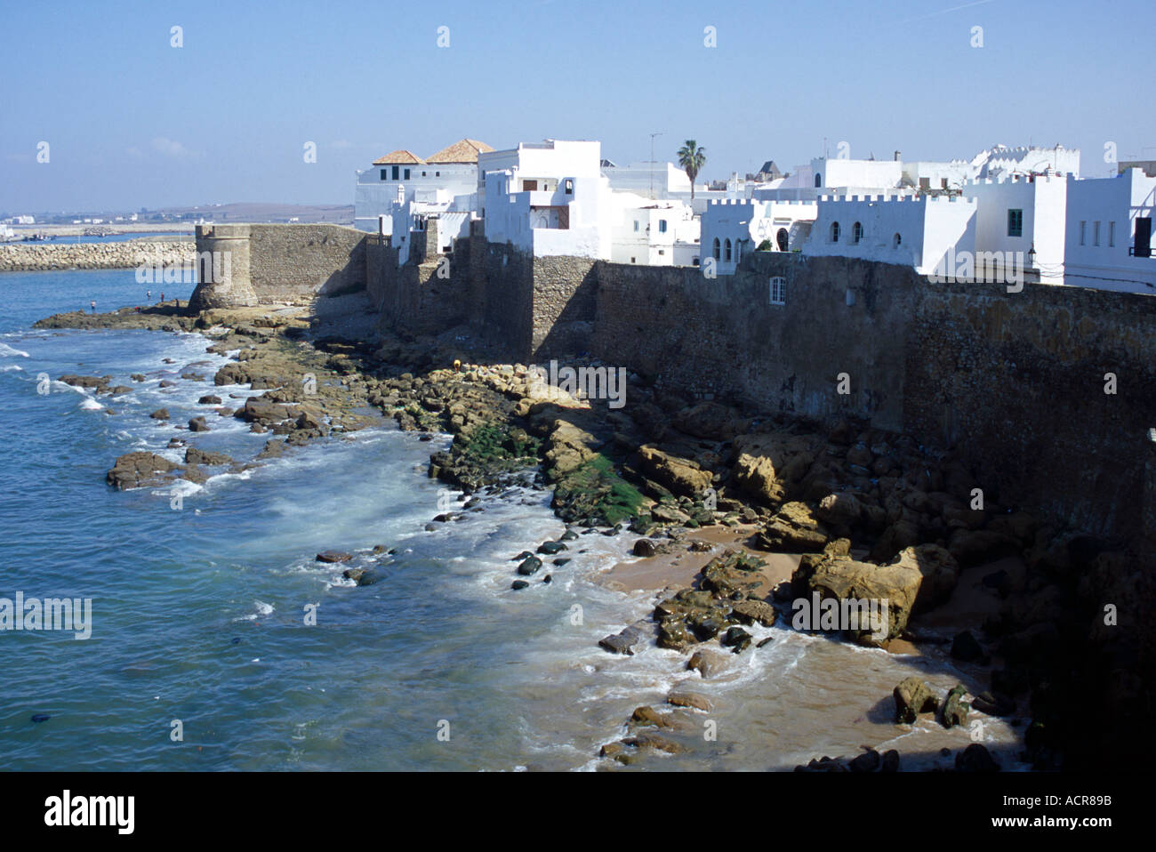 seaside asilah Morocco Asilah Stock Photo - Alamy